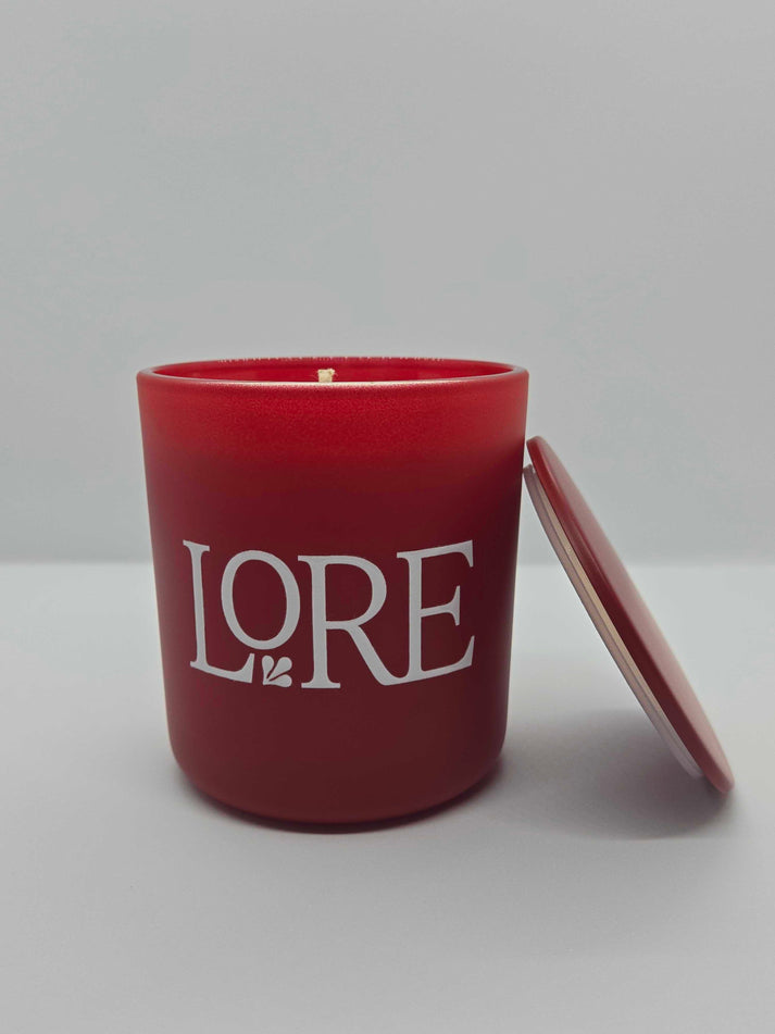 LORE Library Candle – 8oz. Soy — Palo Santo Glow – Future Commerce Shop